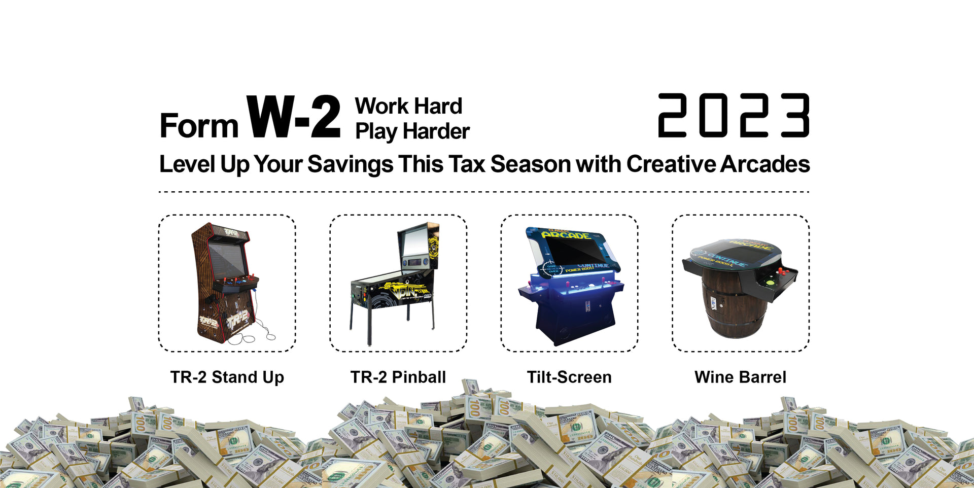 Creative Arcades | Standup Arcades, Pinball Games & Cocktail Arcades