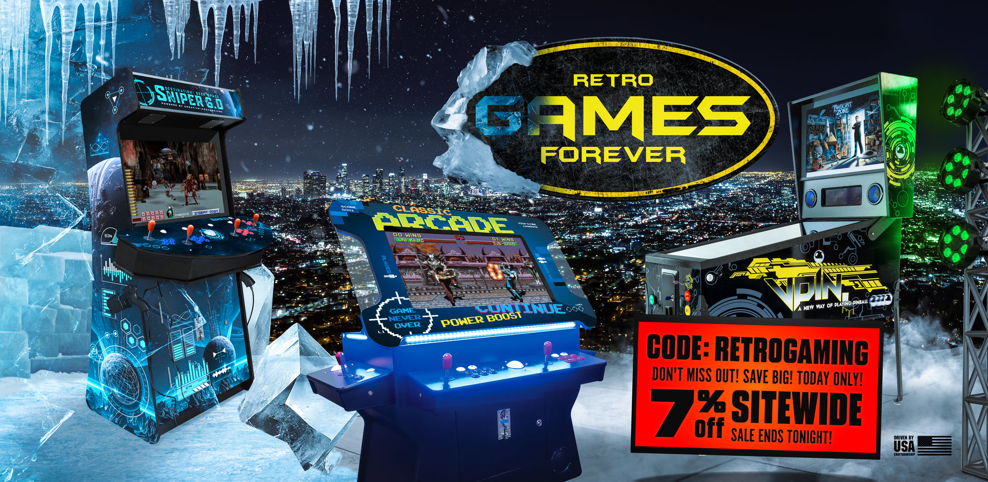 Arcade Games Store – Creative Arcades