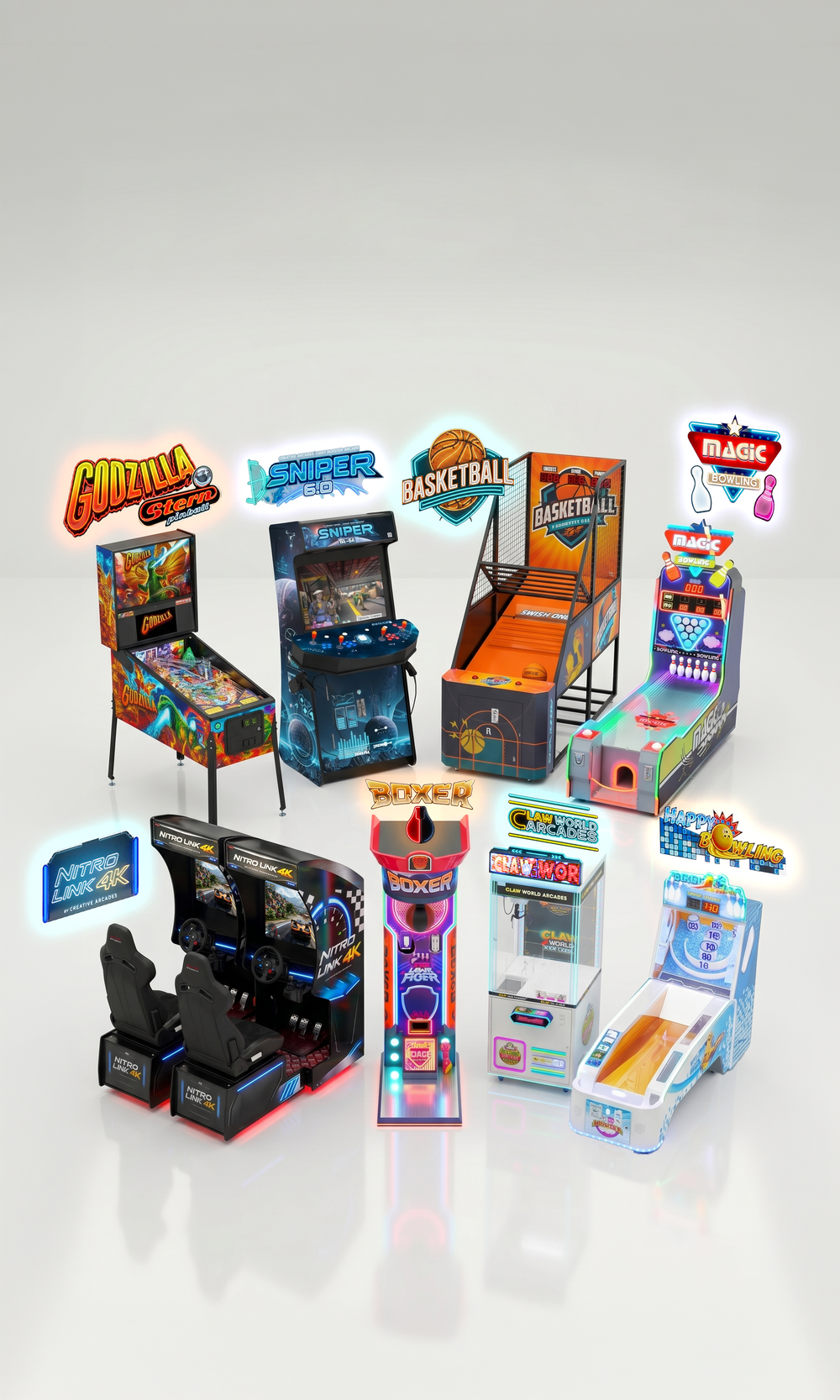 Arcade Machines & Games for Sale – Creative Arcades